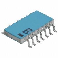 767141750GP - Datasheet PDF - Resistor Networks, Arrays - CTS Resistor Products - Utmel