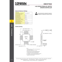 HMC677LP5E - Datasheet PDF - RF Misc ICs and Modules - Analog Devices ...