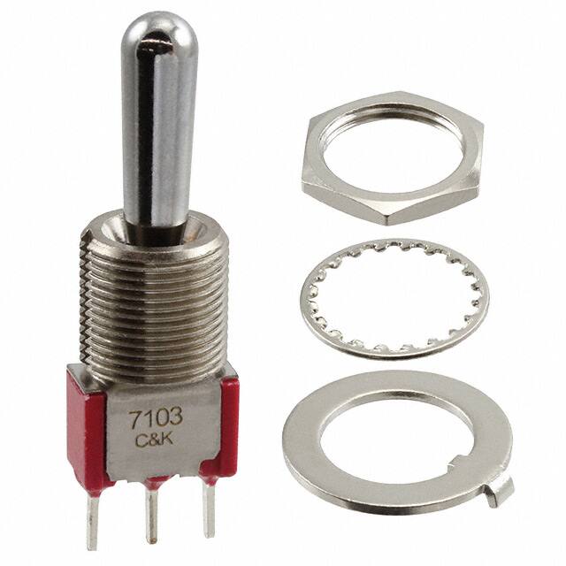 7103TCQE - Datasheet PDF - Toggle Switches - C&K - Utmel